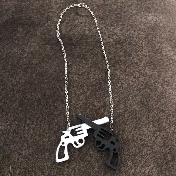Jewelry | Gun Necklace | Poshmark